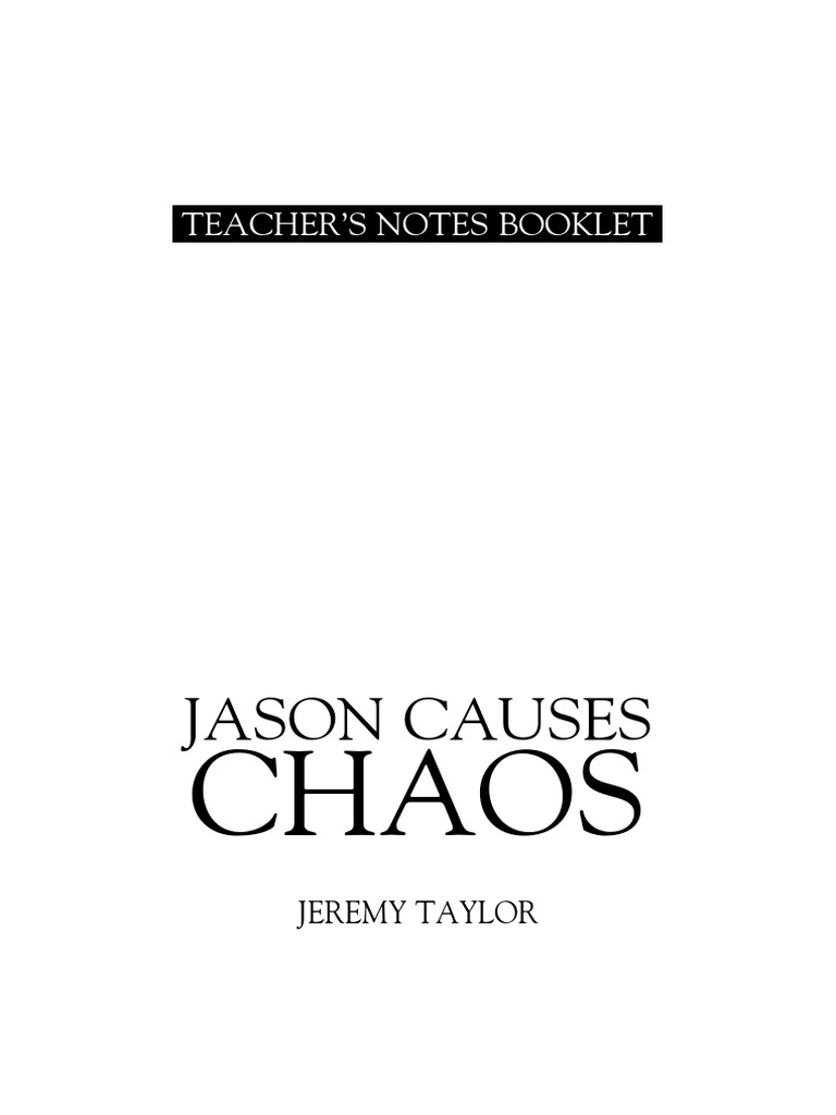 Jason Causes Chaos - Supadu | PDF | Linguistics