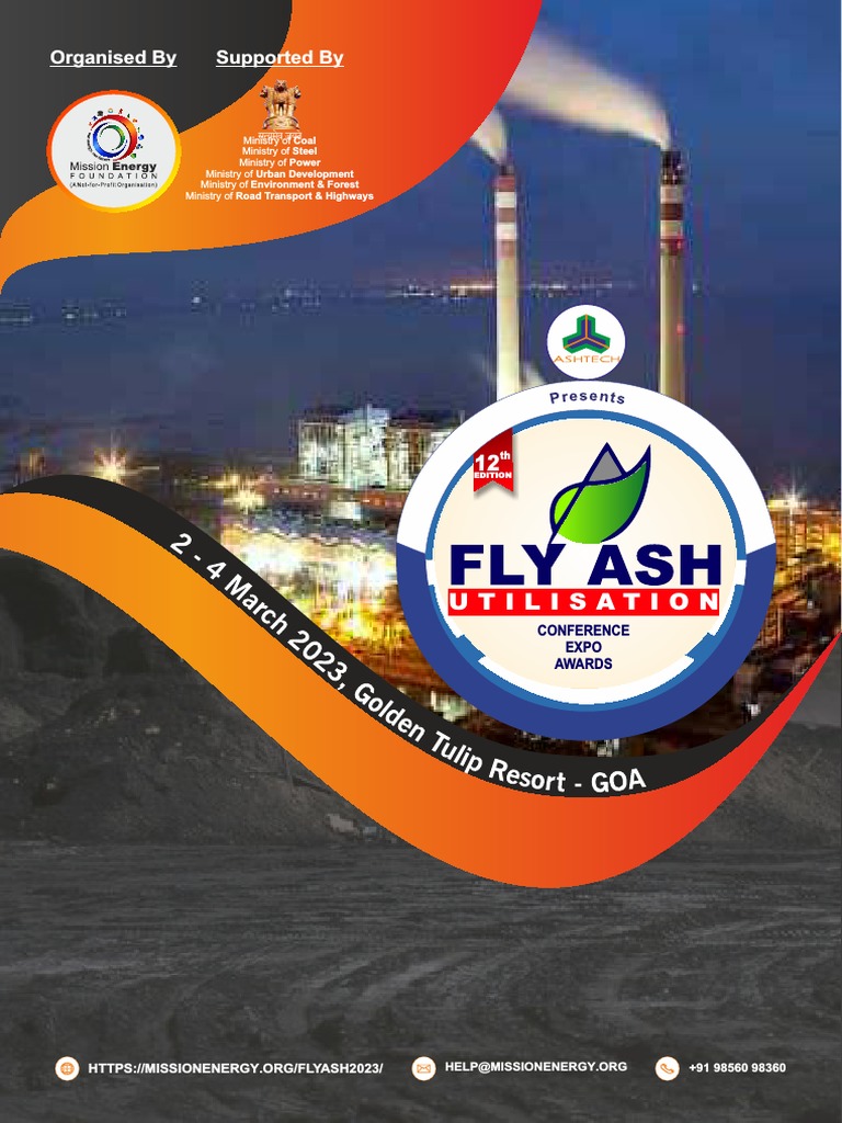 Flyash Utilisation 2023 | Download Free PDF | Coal | Fly Ash