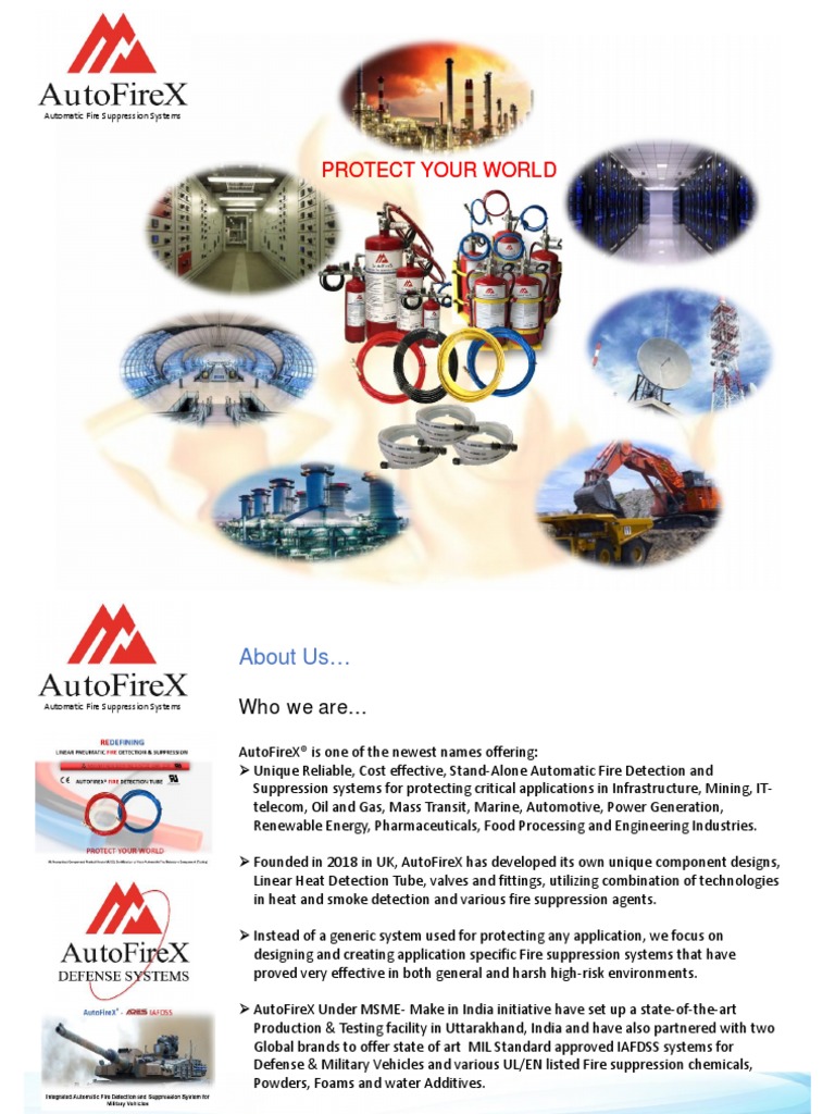 AutoFireX Pre Engineered Systems For LATAM | PDF | Pipe (Fluid ...