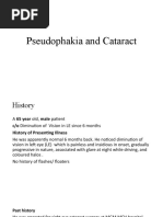 Optha Case Sheet Proforma | PDF | Cataract | Human Eye