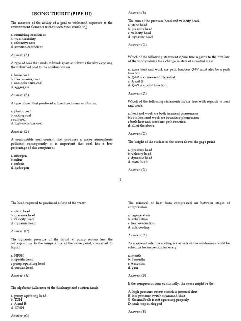 Ibong Tiririt Pipe 3 | Download Free PDF | Humidity | Boiler