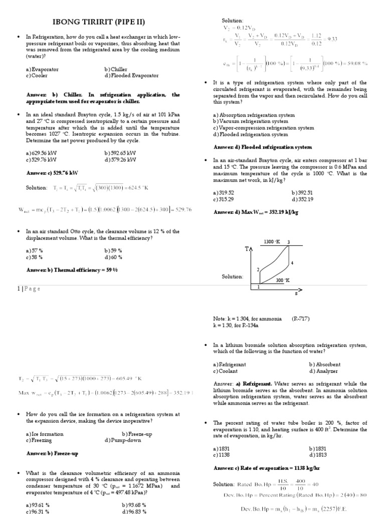 Ibong Tiririt Pipe 2 | Download Free PDF | Heat Exchanger | Mechanical ...