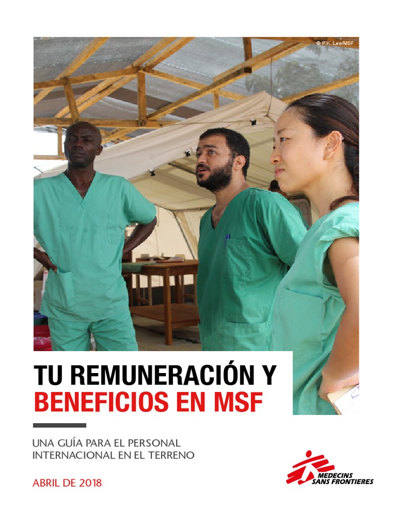 MSF Pay Benefits Spanish PDF Web | PDF | Salario | Organización no gubernamental