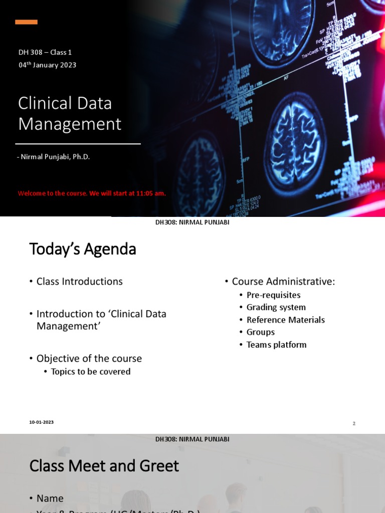 Clinical Data Management Course | PDF | Clinical Trial | Databases