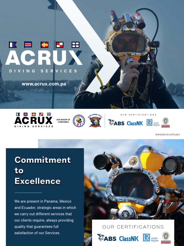 Acrux Brochure - EN | PDF | Underwater Diving