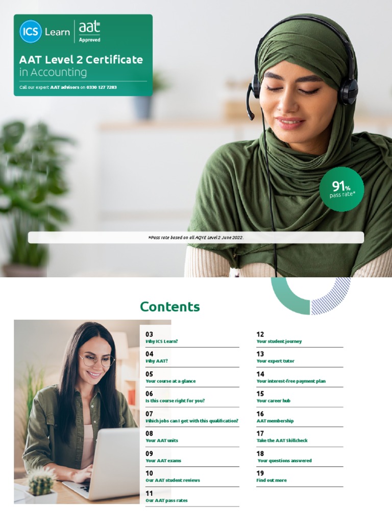 Aat Level 2 Certificate in Accounting | PDF | Bookkeeping | Financial ...