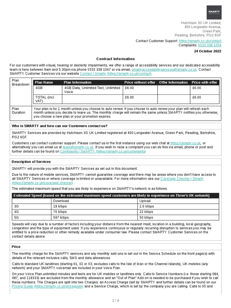 Precontract Information 21-15-24!10!2022 | PDF | Roaming | Payments