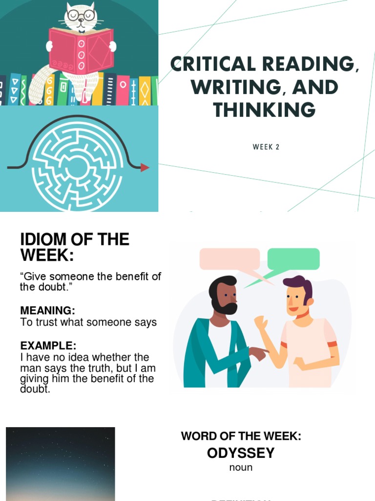 Understanding Critical Reading Skills | PDF | Reading Comprehension ...