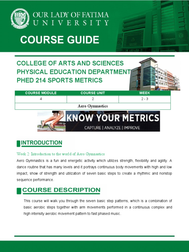 Phed 214 Week 2-3 | PDF | Gymnastics | Aerobic Exercise