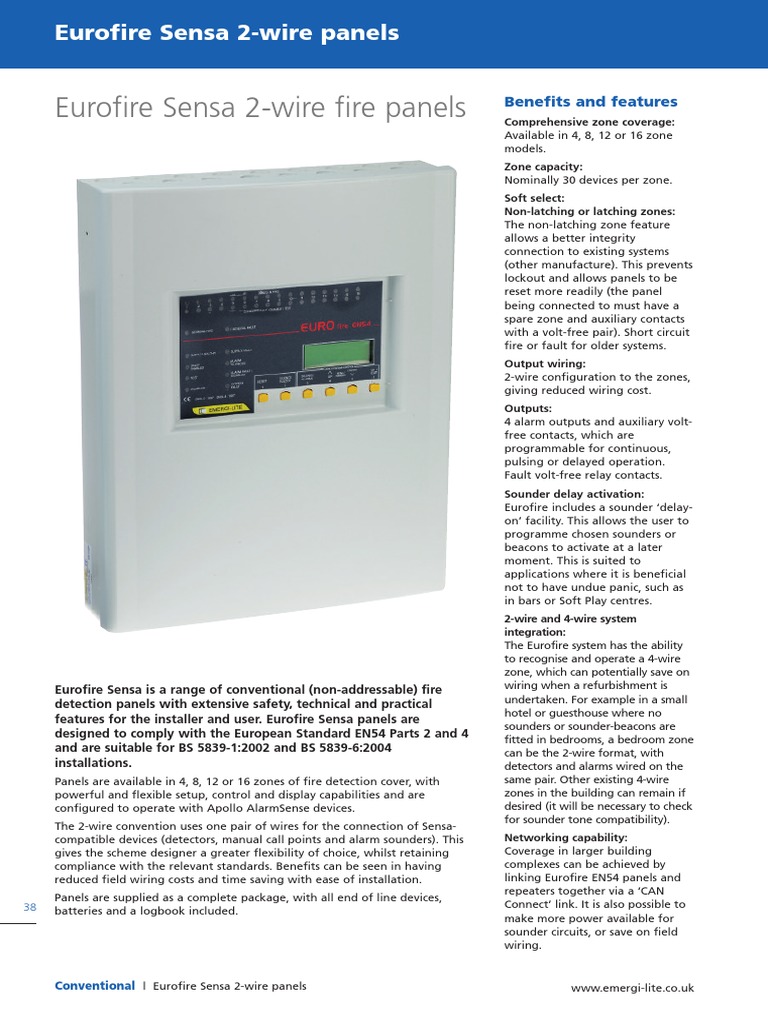 Eurofire - Sensa (EMBAJADA BRIT) | PDF | Computer Network | Electrical ...