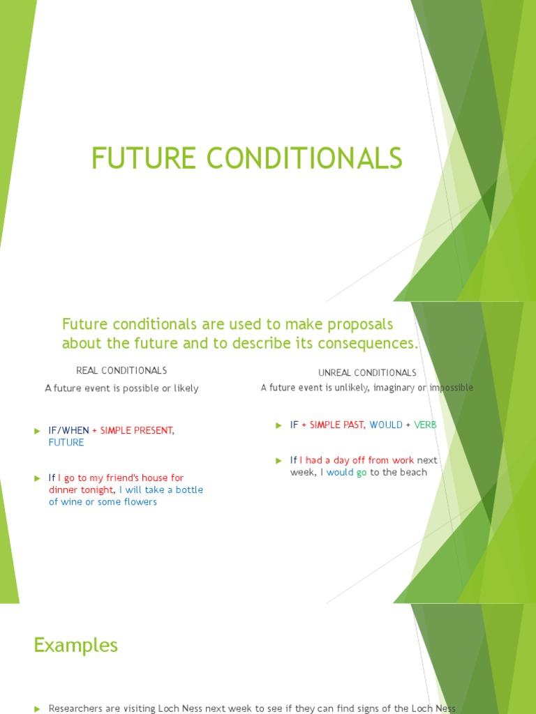 Future Conditionals | PDF