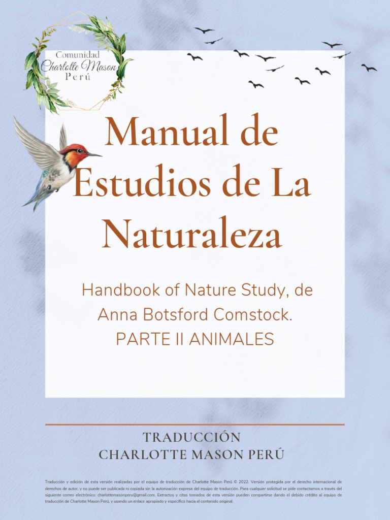 Manual de Estudios de La Naturaleza Aves | PDF | Aves | Ojo