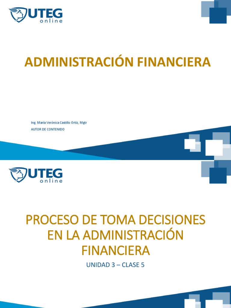 NB Admin - Financiera p2 U3 Clas5 | PDF | Capital de trabajo | Capital (economía)