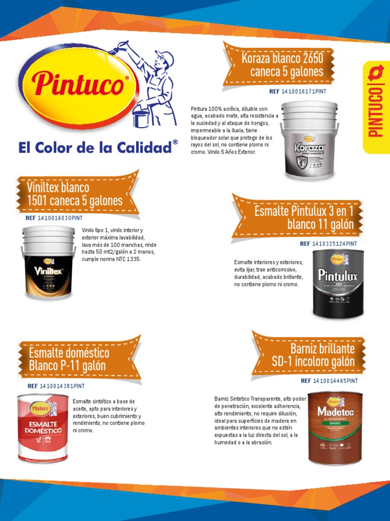 PINTUCO | PDF | Pintar | Materiales