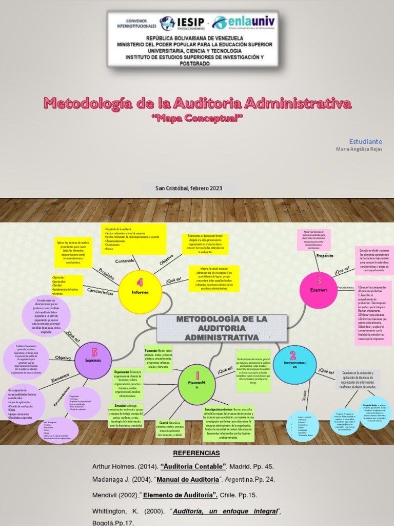 Mapa Conceptual Metodología de La Auditoria | PDF | Auditoría | Business