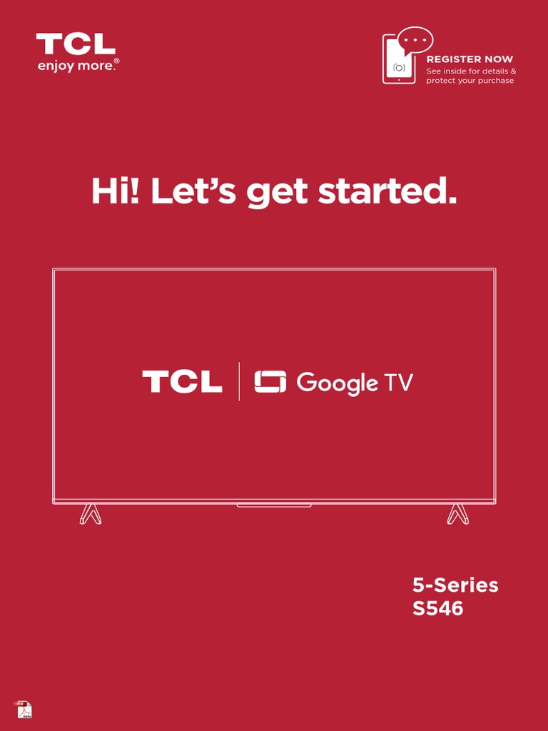 Manual TV TCL Usa | PDF | Hdmi | Menu (Computing)