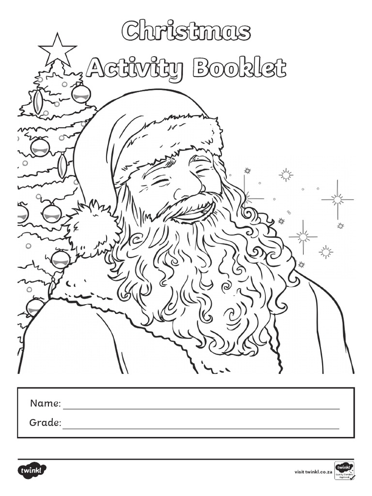Christmas Activity Booklet | PDF | Christmas | Word Search