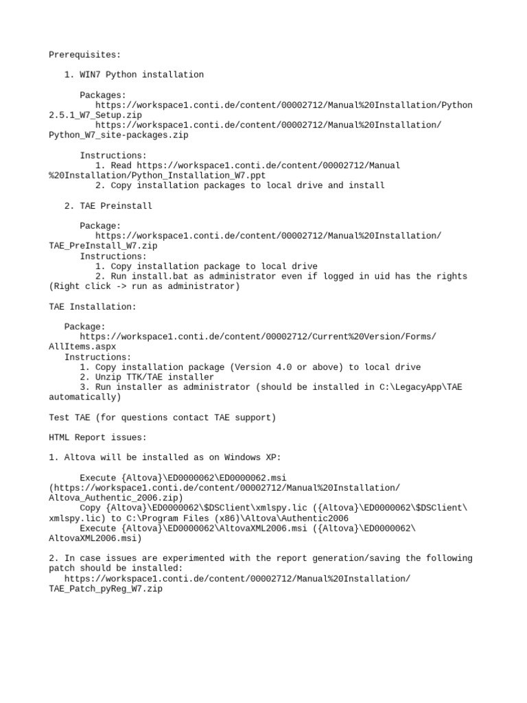Installation Guide W7 | PDF