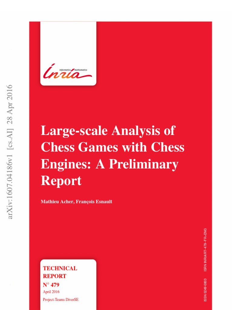 Fdocuments - Us - Large Scale Analysis of Chess Games With Chess ... Fdocuments - Us - Large Scale Analysis of Chess Games With Chess ...