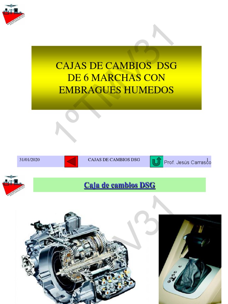 DSG 6marchas | PDF | Transmisión automática | Embrague