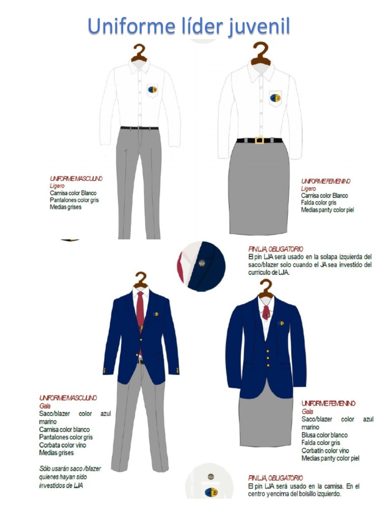 Uniforme Líder Juvenil | PDF