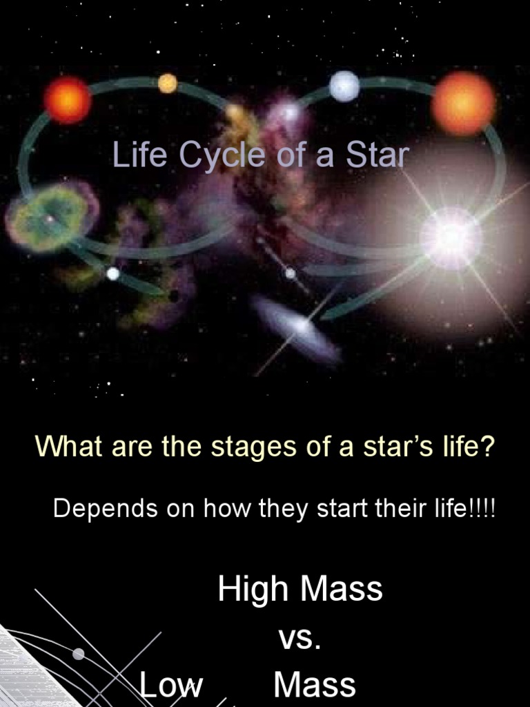 Life Cycle of A Star | PDF | Stars | Supernova