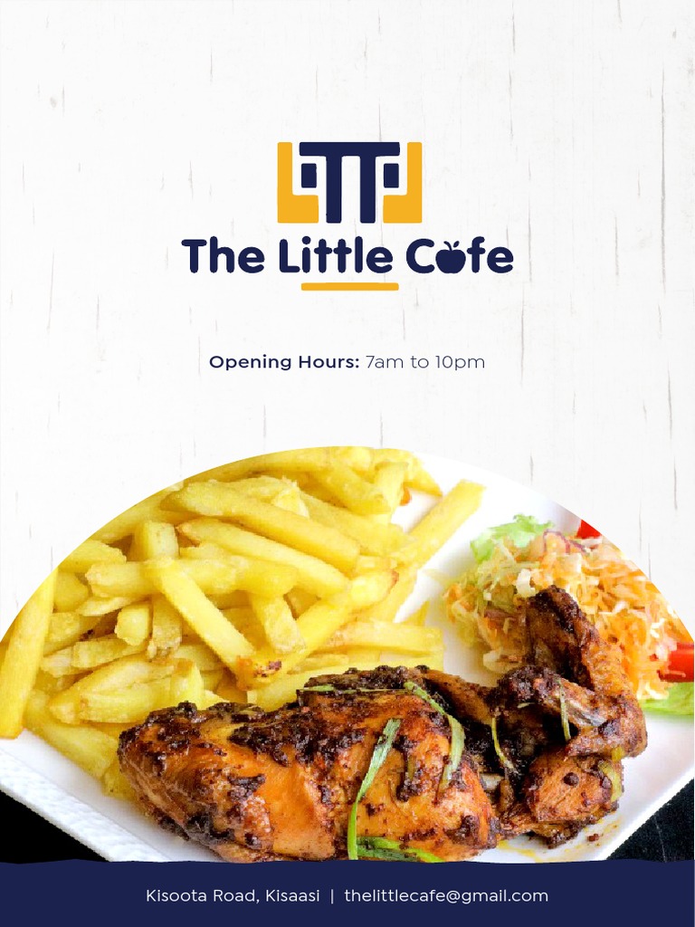 The Little Cafe Menu Design | PDF | Pancake | Sausage