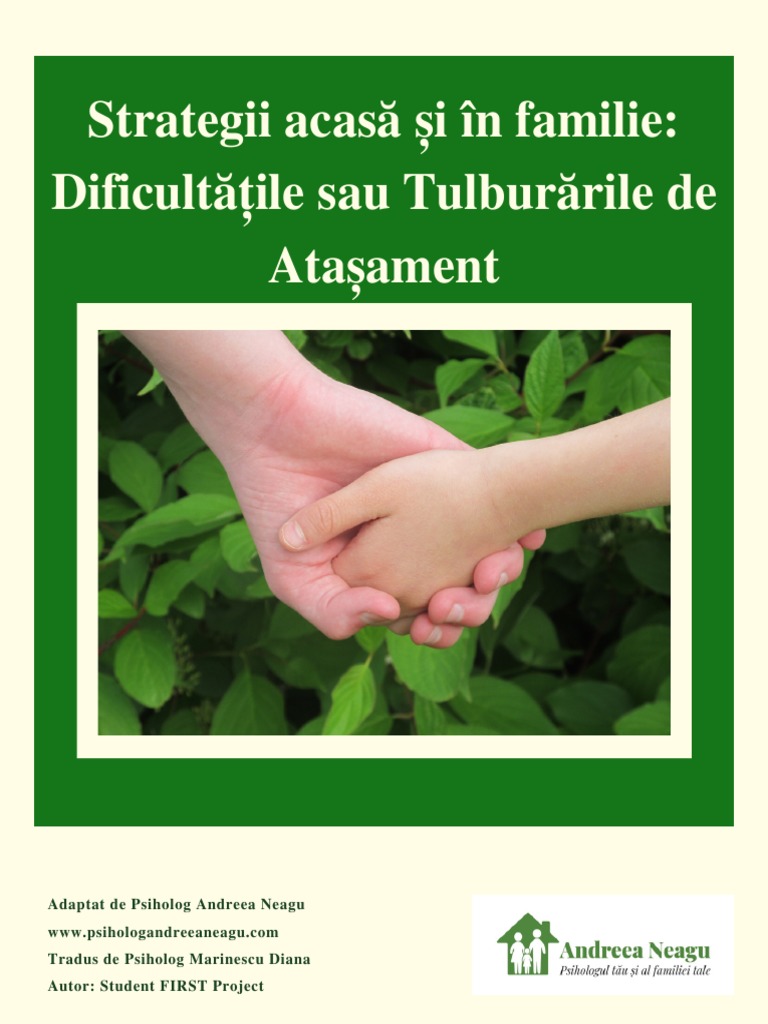 Strategii Acasă Tulburari Atasament | PDF