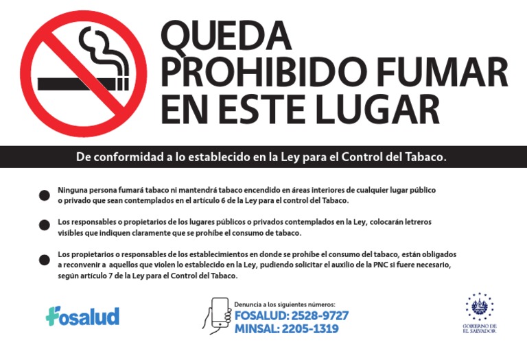 Rotulo Prohibido Fumar | PDF