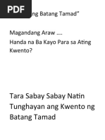 Ang Batang Tamad | PDF
