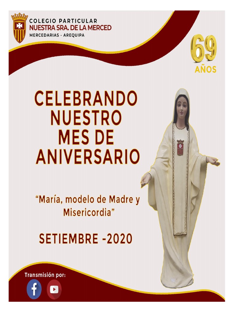 Programa de Las Actividades Por El Mes Mercedario 2020 | PDF