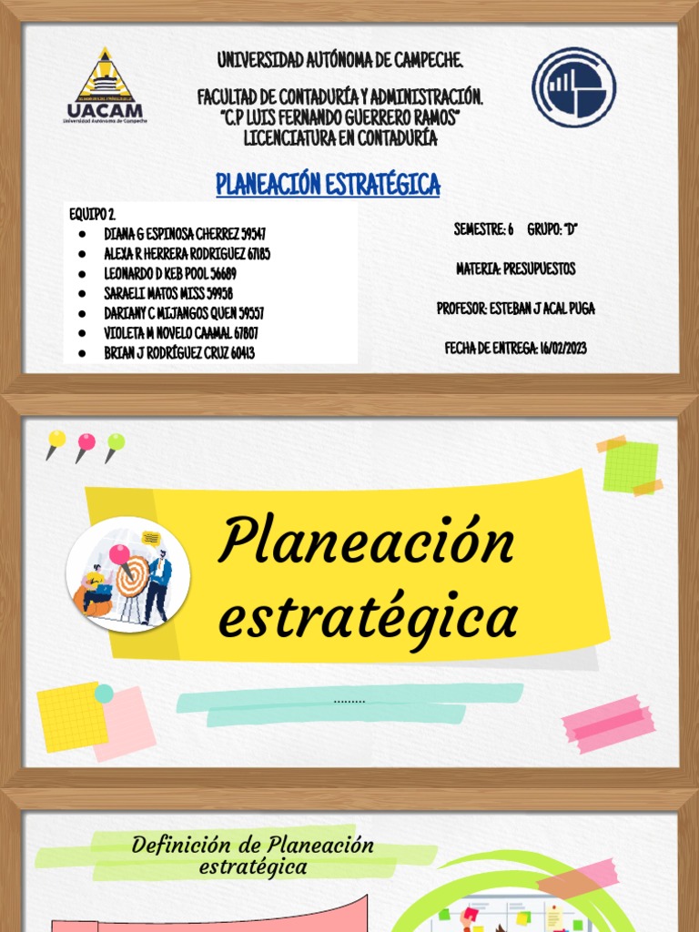 Planeación Estratégica | Descargar gratis PDF | Planificación | Planificación estratégica