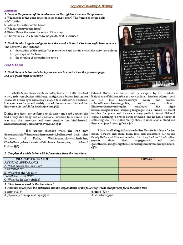 Once Upon A Time Reading Writing Developing Skills HICHAM OUAZENE | PDF