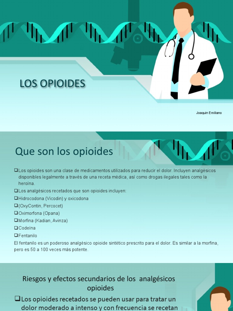 Los Opioides | PDF