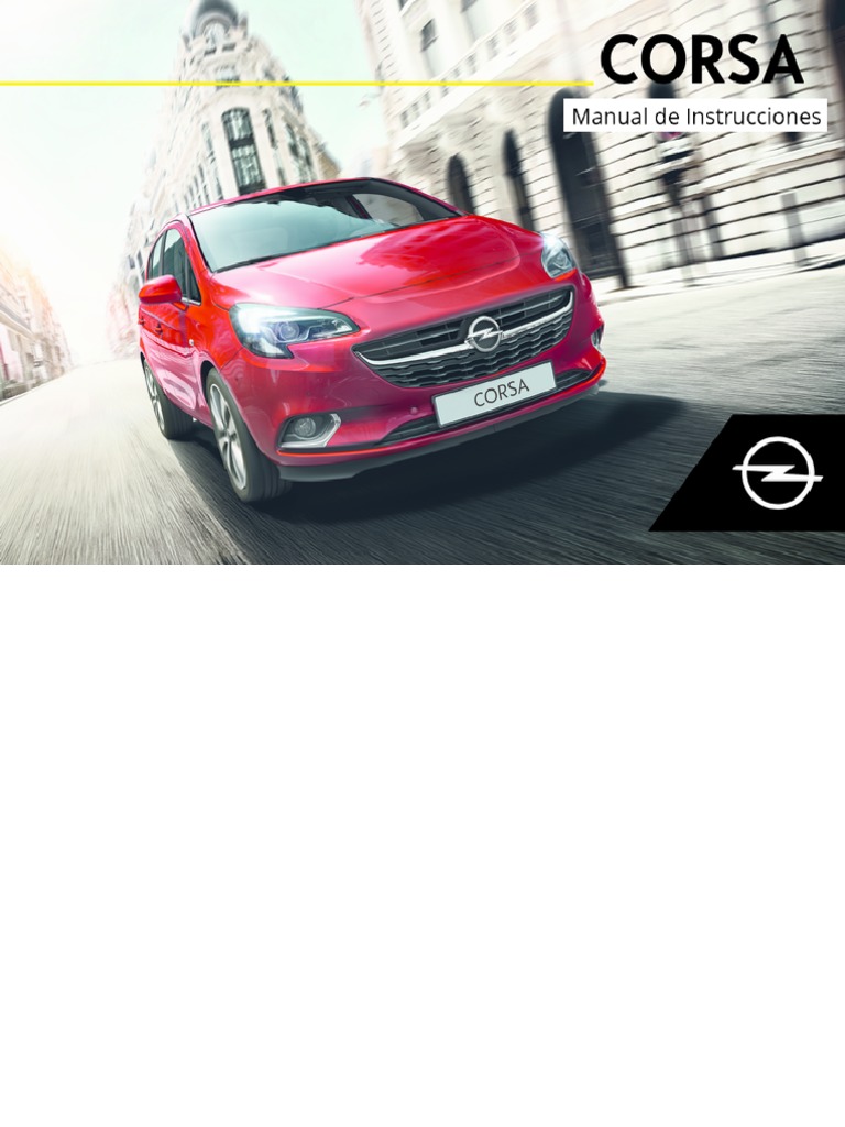 Manual de Usuario Opel Corsa | PDF | Transmisión automática | Transmisión manual