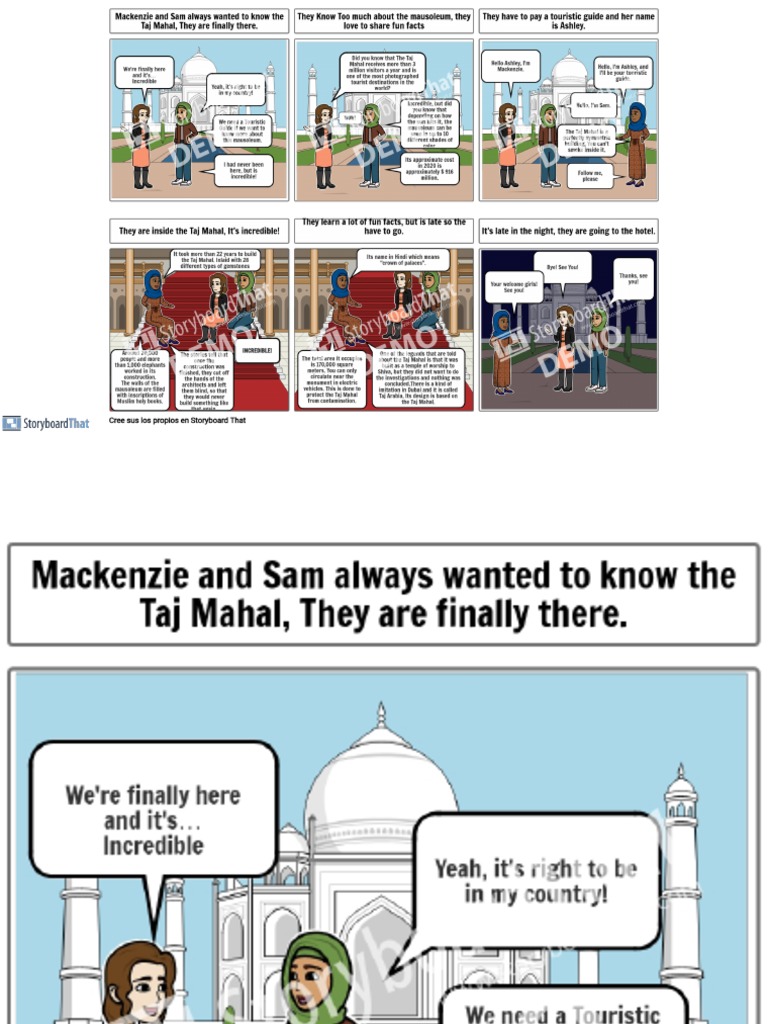 Taj Mahal Comic | PDF