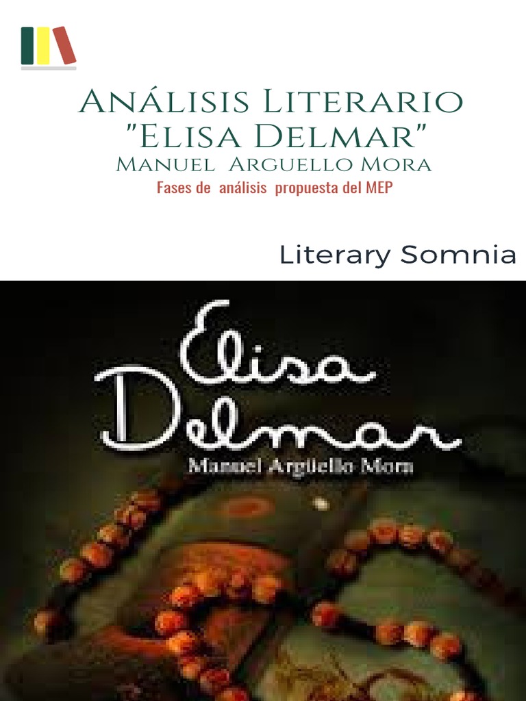 Análisis Literario - ELISA DELMAR PDF | PDF | Novelas | Costa Rica