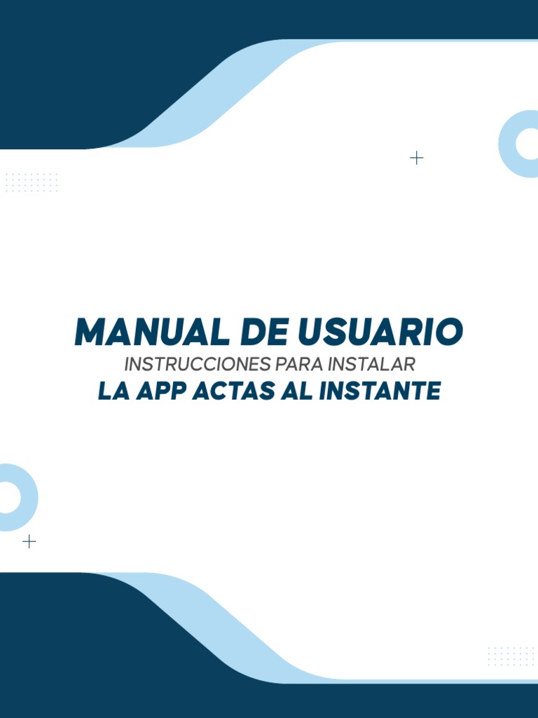 Manual de Usuario | PDF