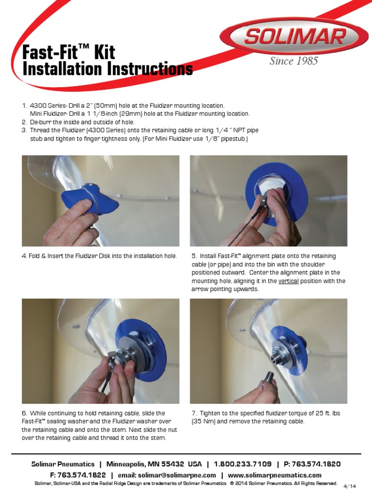 Fast Fit Installation Instructions | PDF