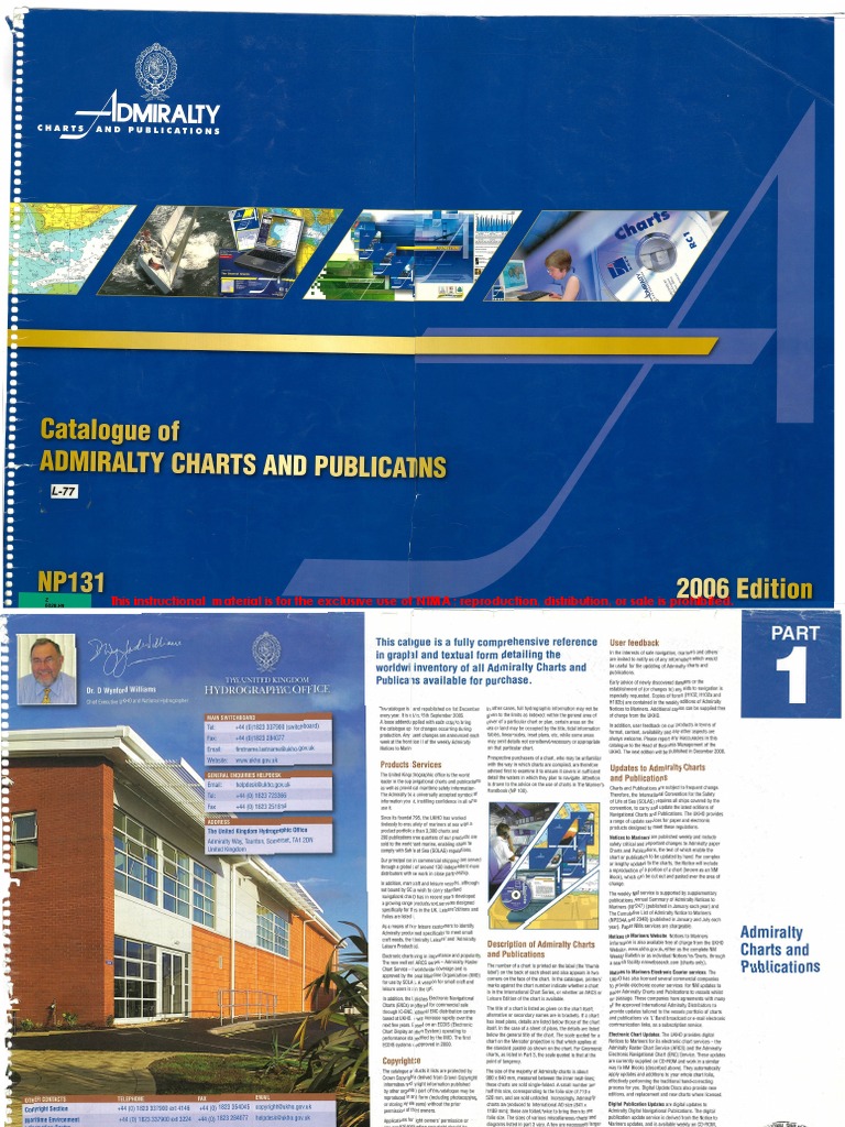 PAS (CO) - NP131 - Catalogue of Admiralty Charts and Publications (2006 ...
