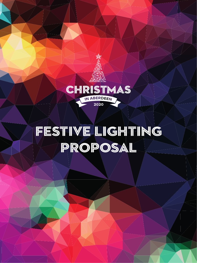 Aberdeen Winter Event - Appendix 2 - Festive Lighting Proposal | PDF ...