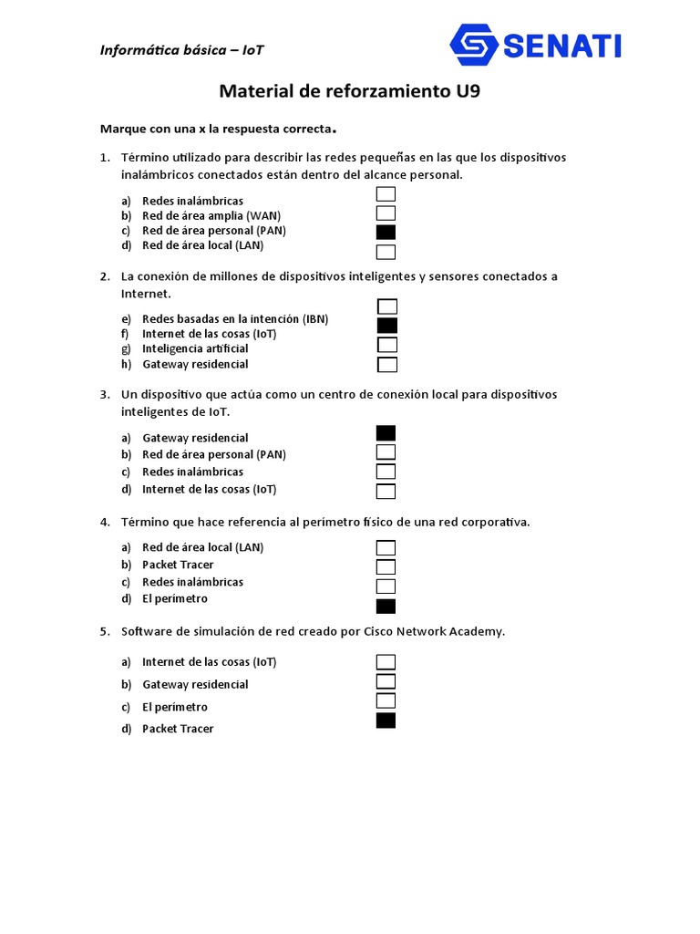 SINU-151 Unidad09 Material Reforzamiento | PDF