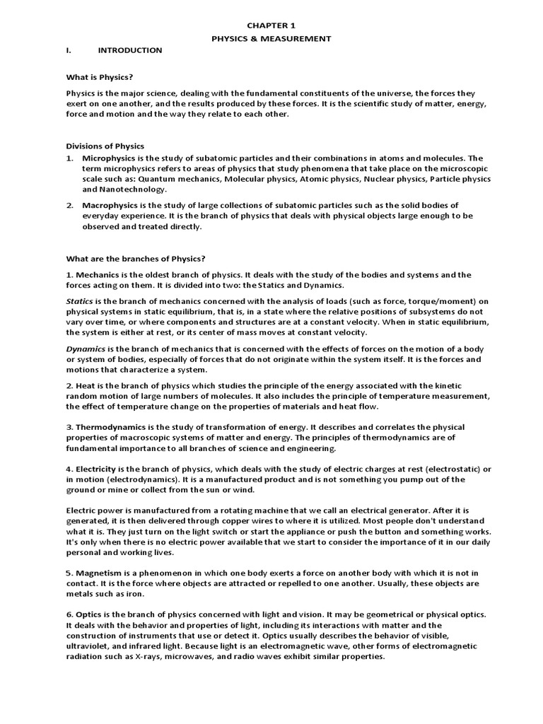 PHYSICS | PDF | Rotation Around A Fixed Axis | Optics