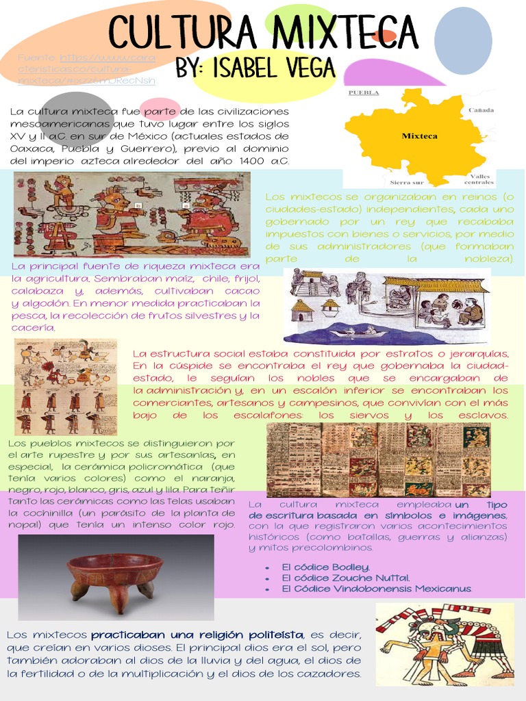 Cultura Mixteca: Historia y Características | PDF