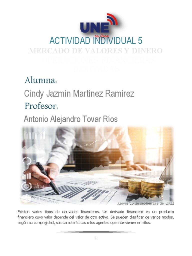 Operaciones Financieras Derivadas | PDF | Contratos futuros | Mercado ...