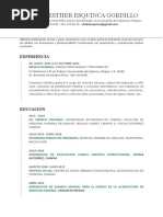 Formato CV Version Publica Lili | PDF | Medicina | Hospital