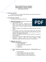 Format Penulisan Laporan PKL | PDF
