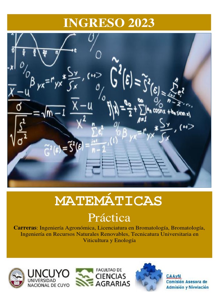 Matematicacuadernillo de Practica 2023 | PDF | Intervalo (Matemáticas ...