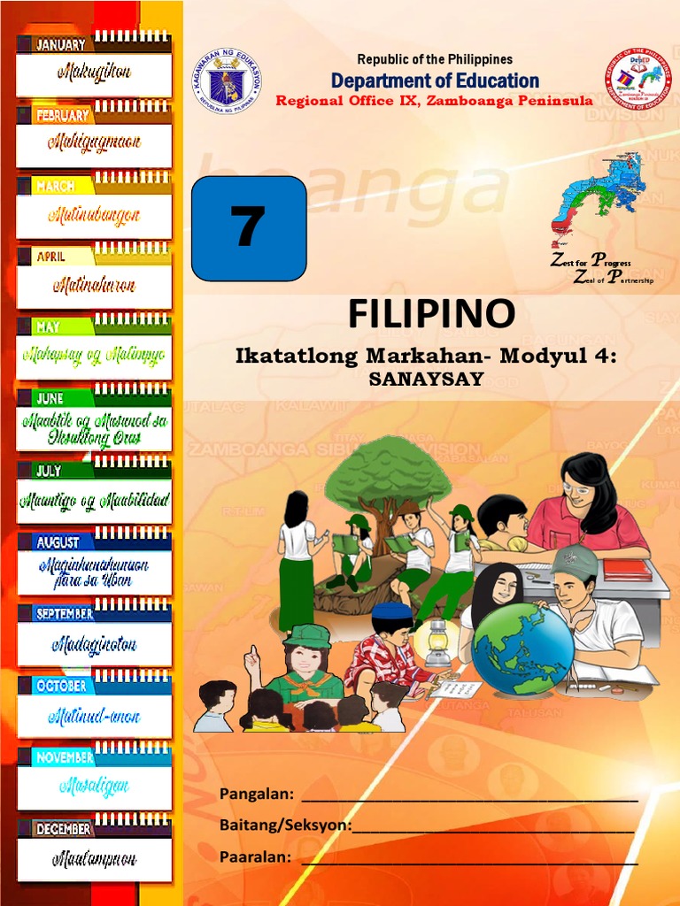 Filipino7 Q3 M4 | PDF