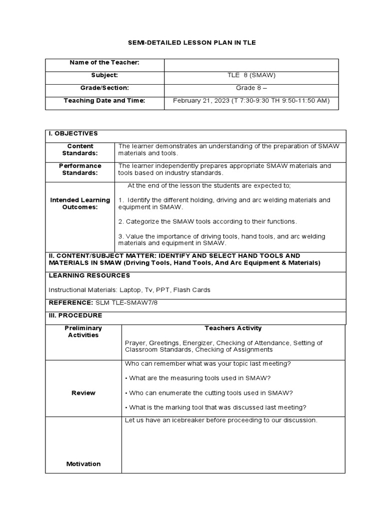 First Lesson SMAW | Download Free PDF | Welding | Construction